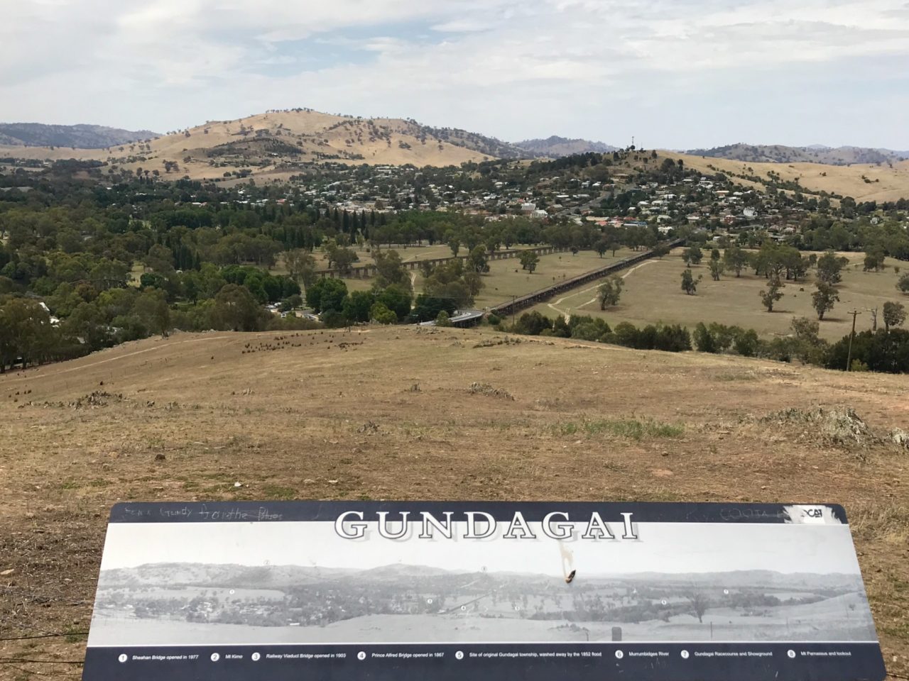 The pretty little town of Gundagai NSW. | Happy Campers Australia